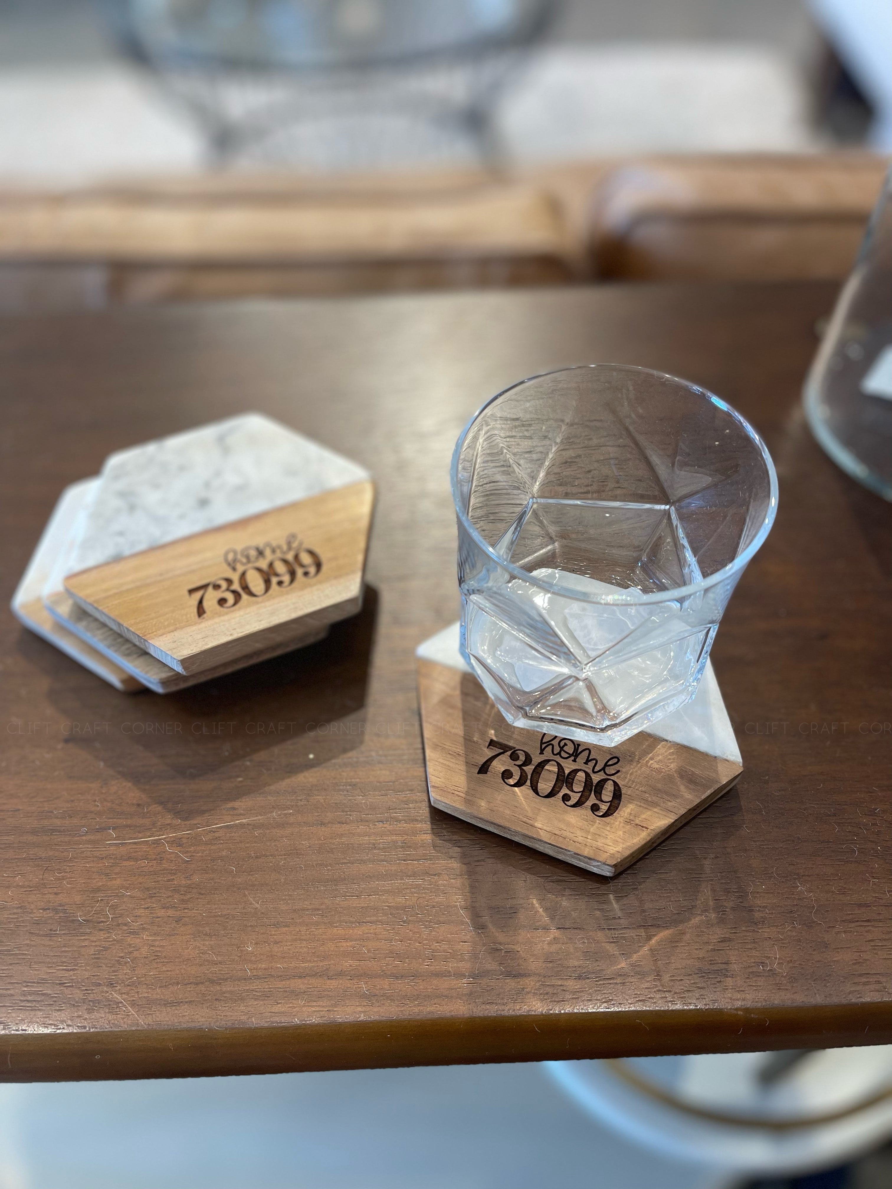 Home coasters – The Velvet Bison